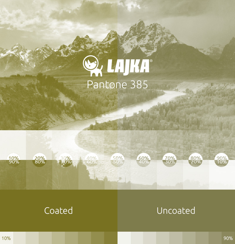 Pantone 385 | LAJKA®